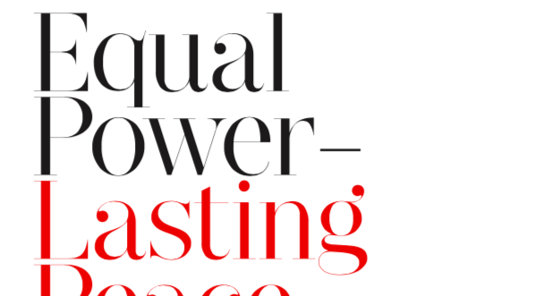 Equal power - Lasting peace | The Kvinna till Kvinna Foundation